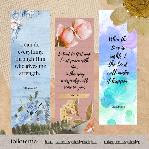 Printable Bookmarks With Bible Verses