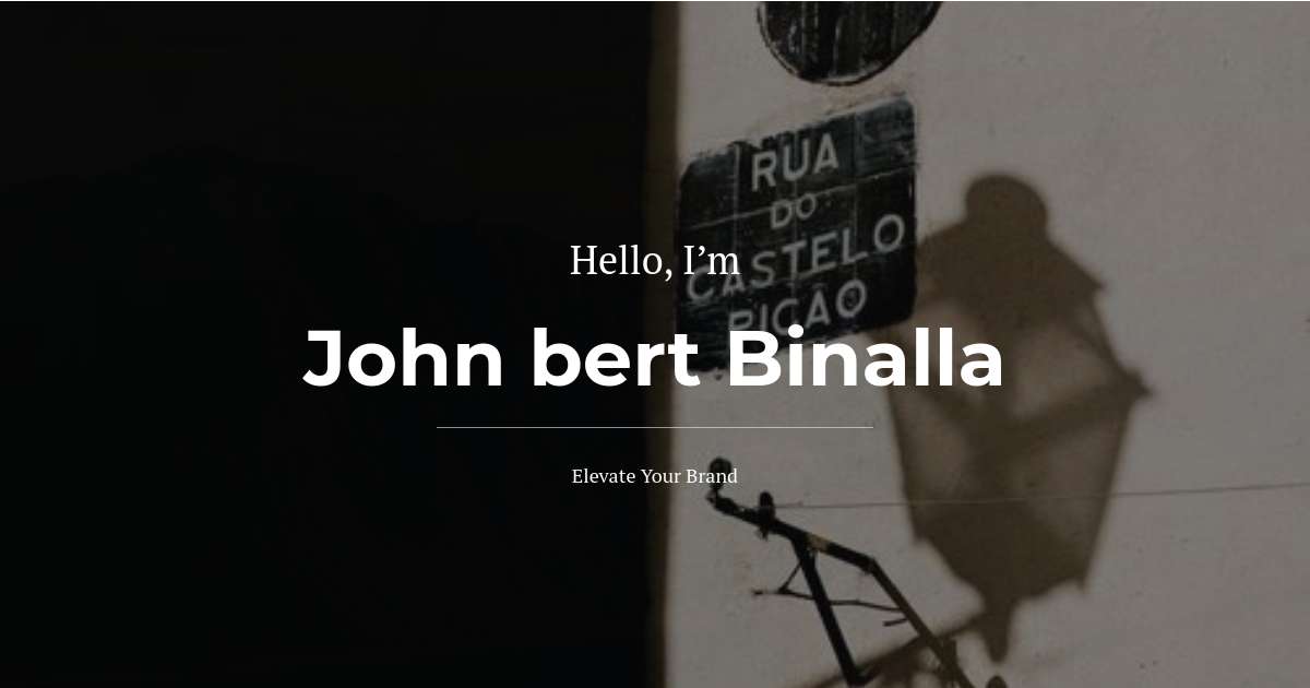 John bert Binalla
