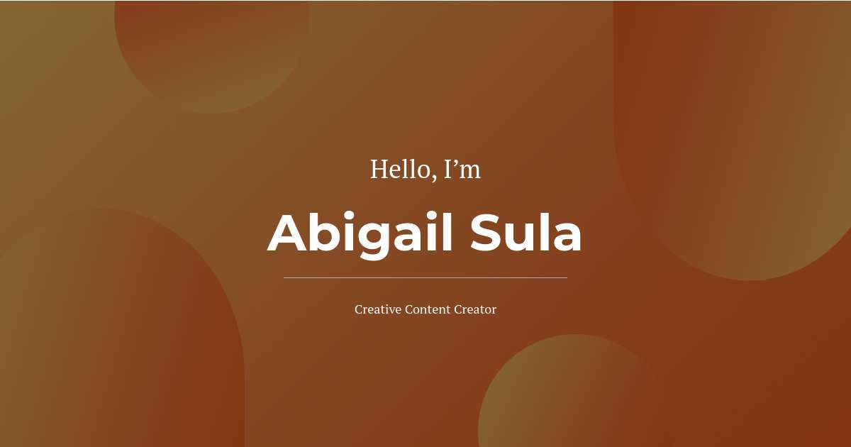 Abigail Sula
