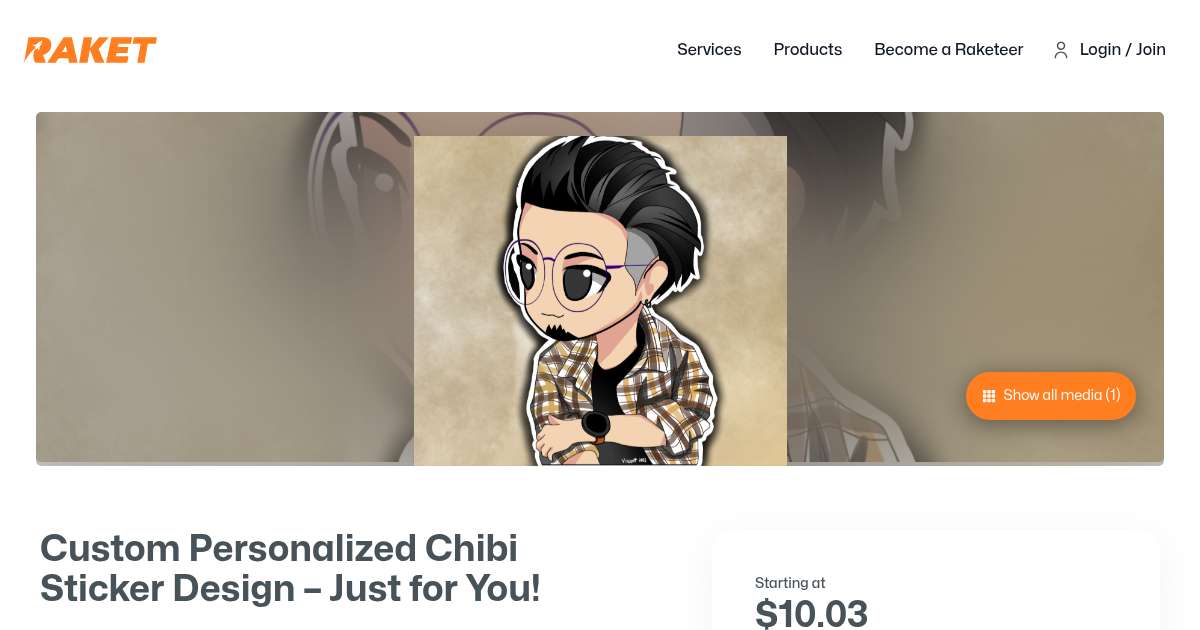 Custom Personalized Chibi Sticker Design – Just for You! by avincentdb ...