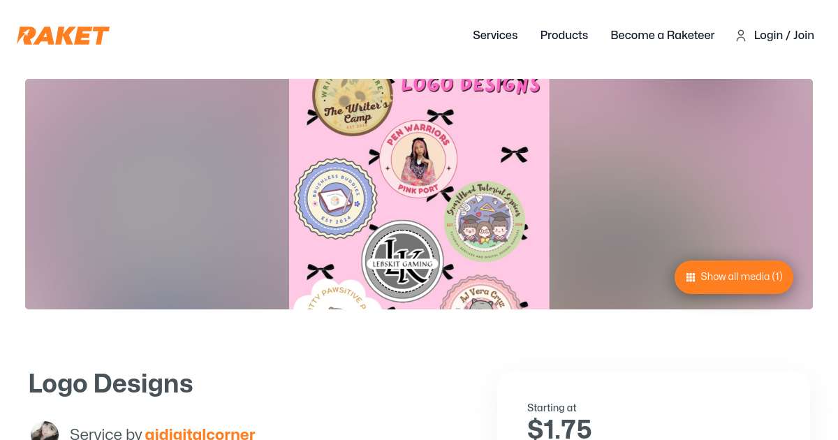 Logo Designs by ajdigitalcorner - Raket.PH