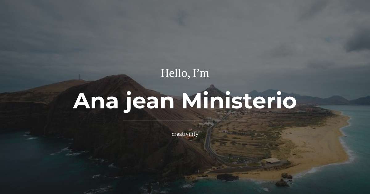 Ana jean Ministerio