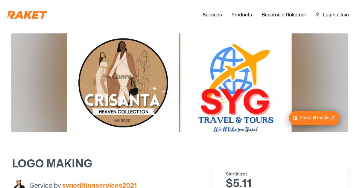 LOGO MAKING by sygeditingservices2021 - Raket.PH
