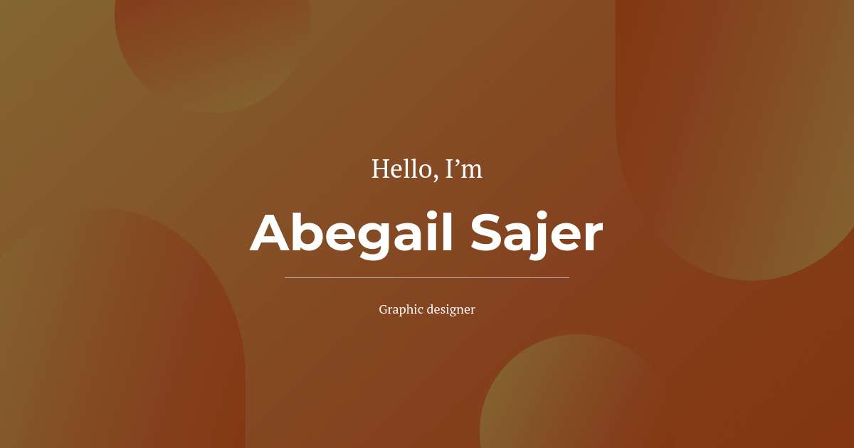 Abegail Sajer
