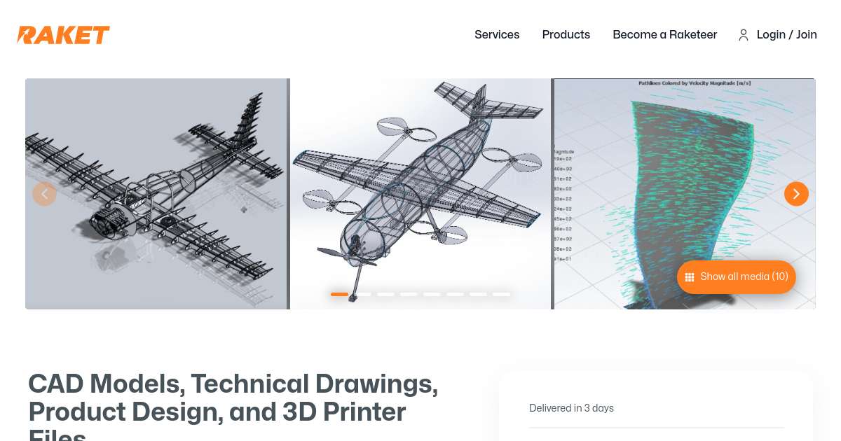 CAD Models, Technical Drawings, Product Design, and 3D Printer Files by ...