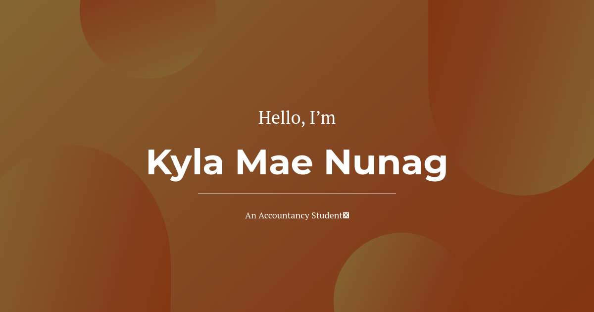 Kyla Mae Nunag