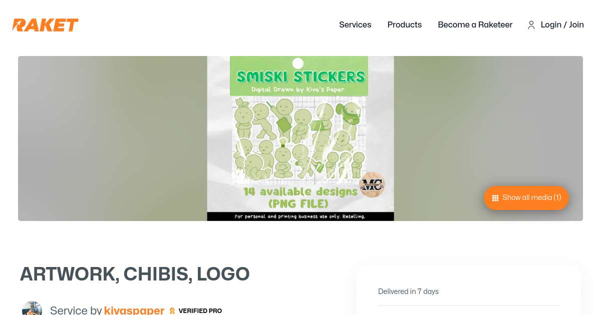 ARTWORK, CHIBIS, LOGO by kivaspaper - Raket.PH