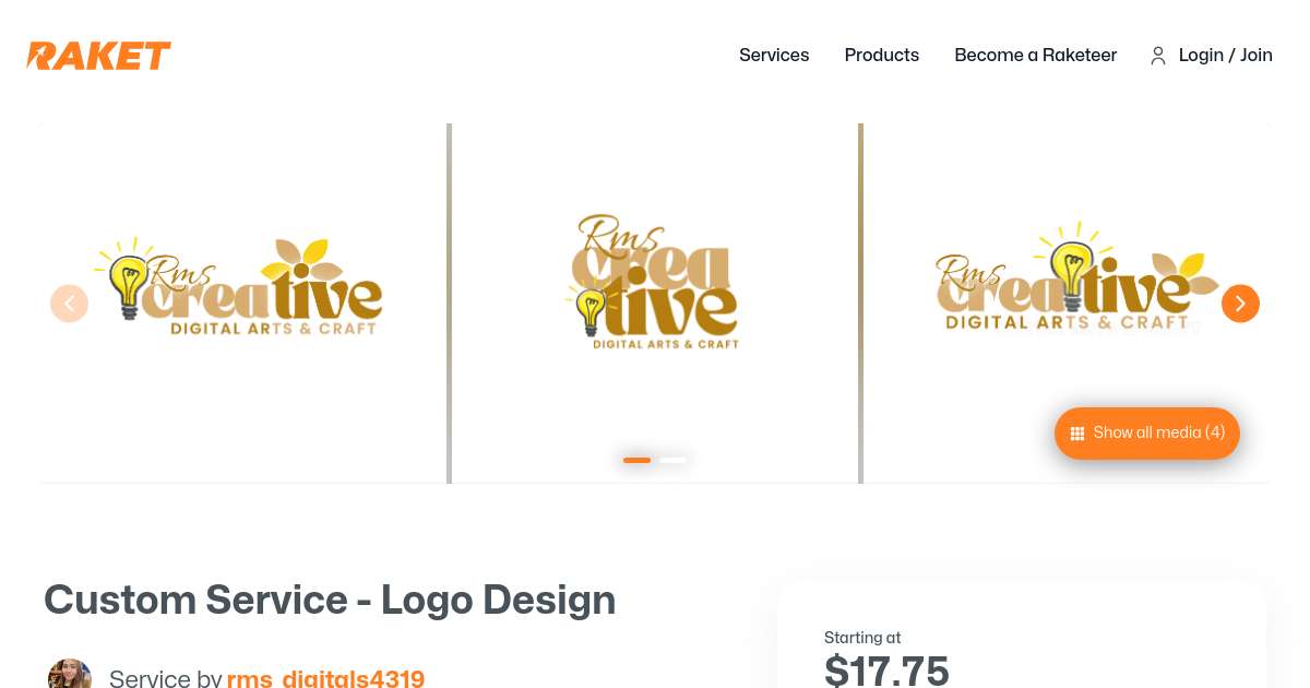 Custom Service - Logo Design by rms_digitals4319 - Raket.PH