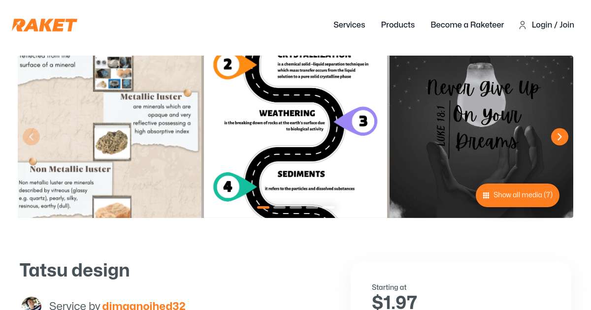 Tatsu design by dimaanojhed32 - Raket.PH