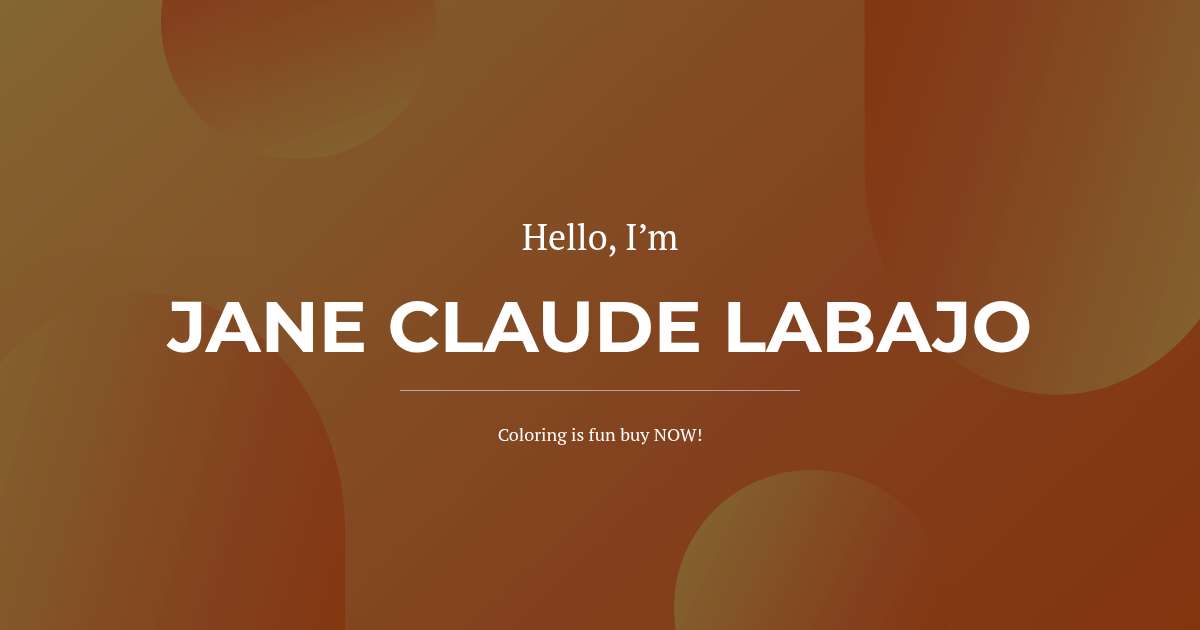 JANE CLAUDE LABAJO