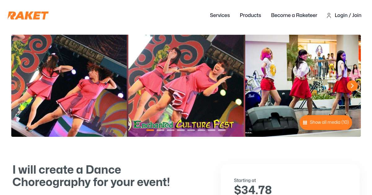 I will create a Dance Choreography for your event! by justaskjewel ...