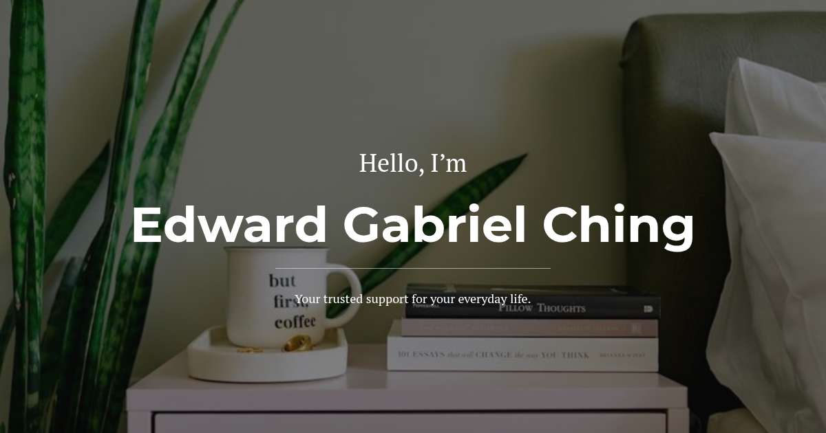 Edward Gabriel Ching