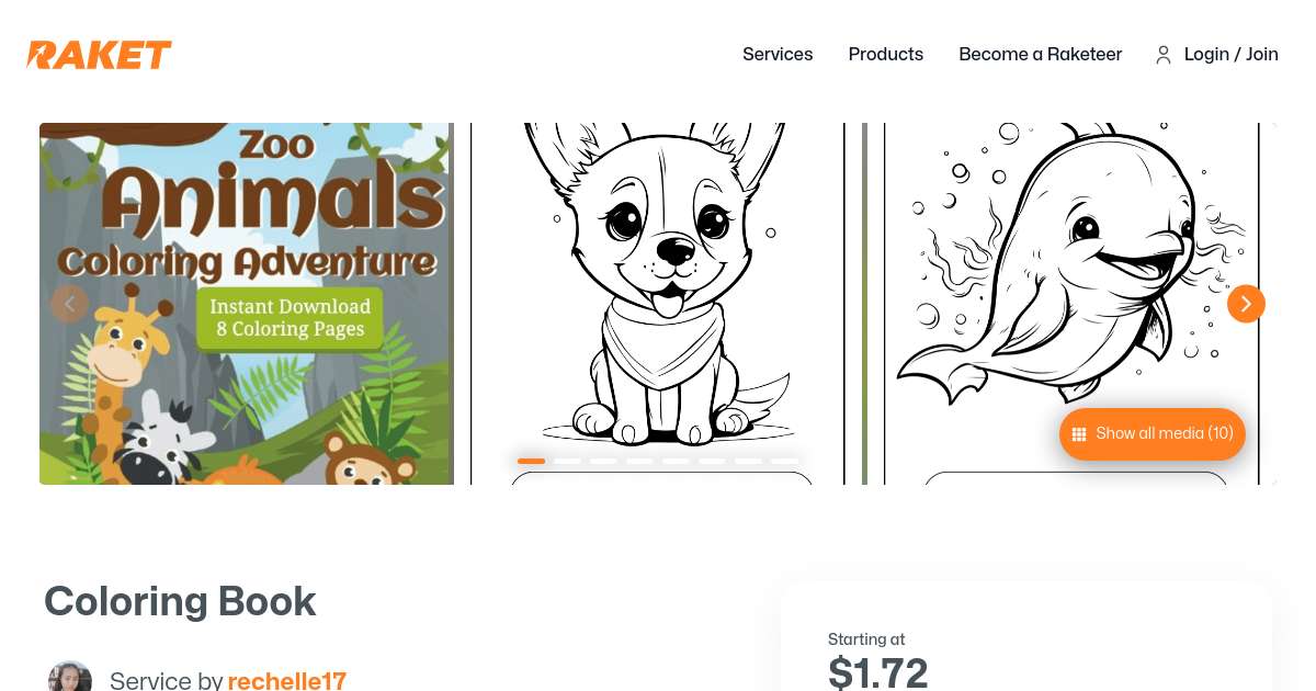 Coloring Book by rechelle17 - Raket.PH