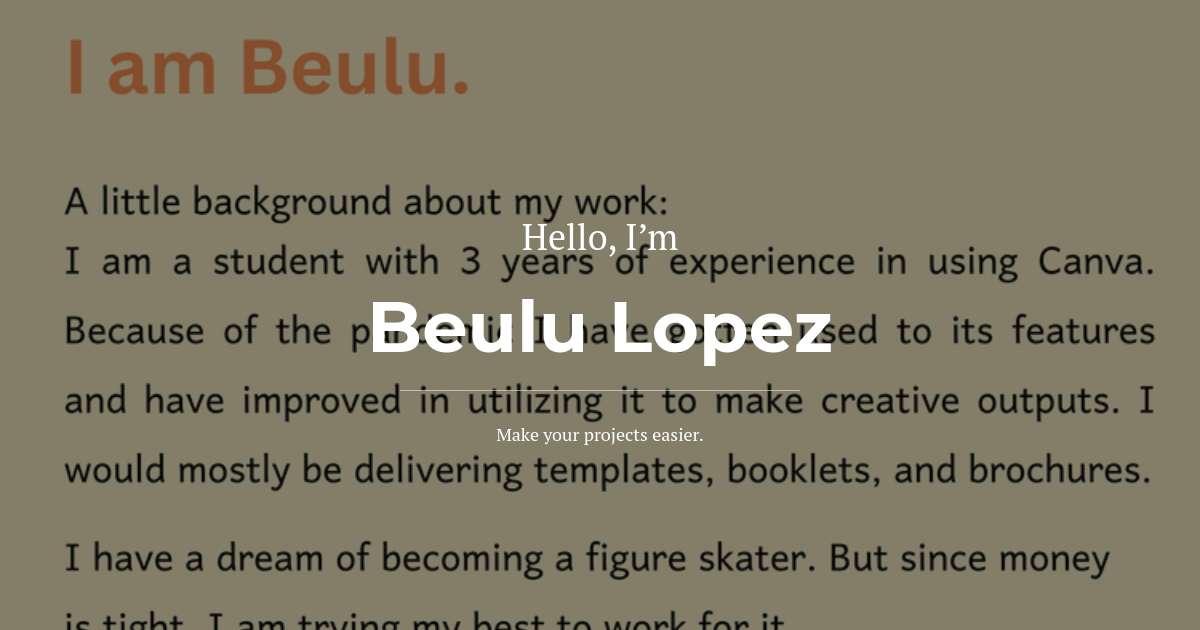 Beulu Lopez