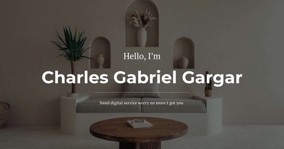 Charles Gabriel Gargar