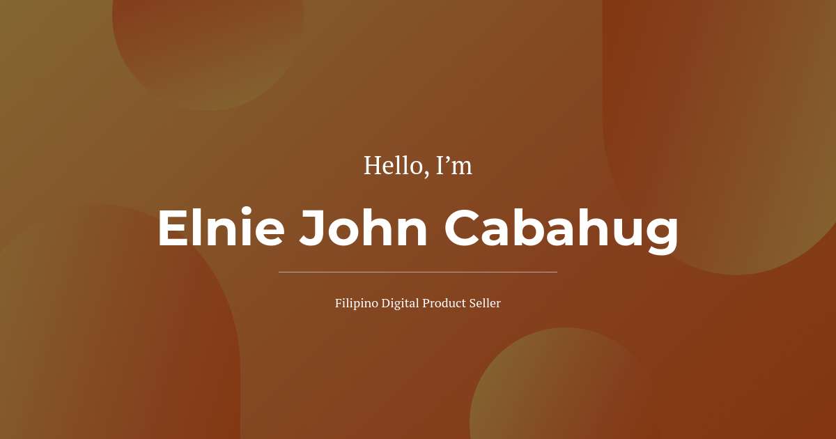 Elnie John Cabahug