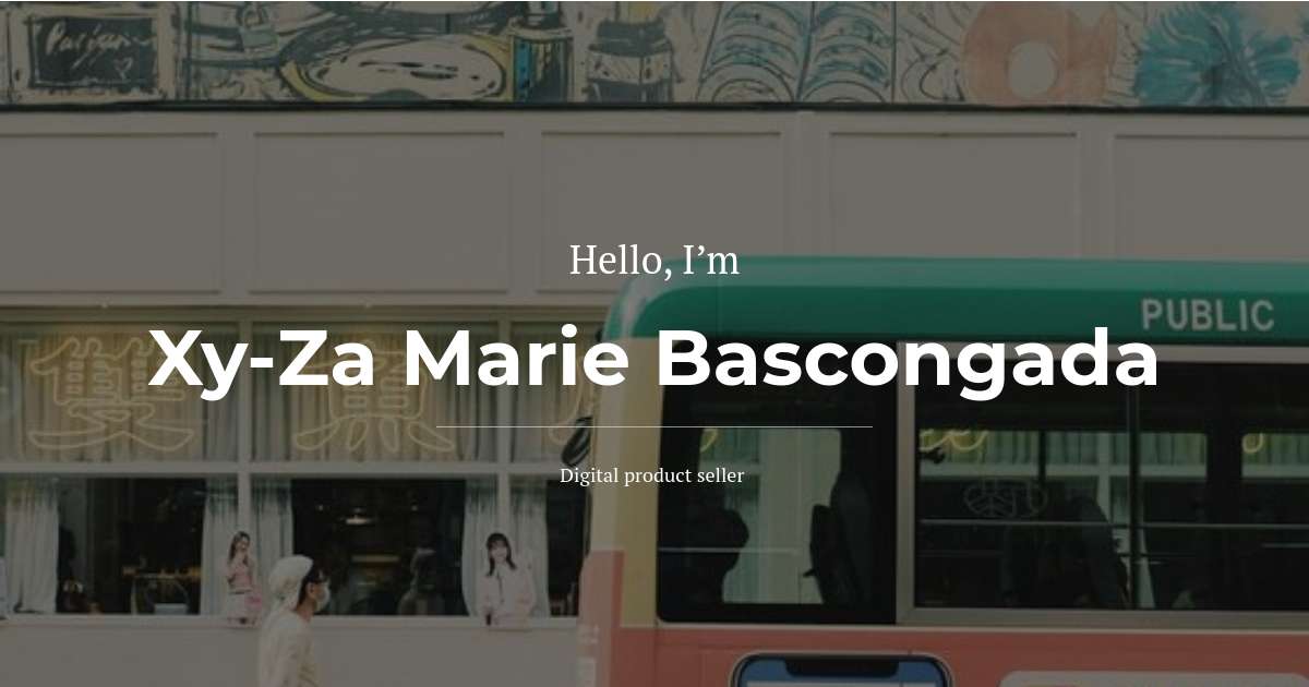 Xy-Za Marie Bascongada