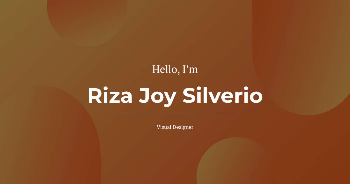 Riza Joy Silverio