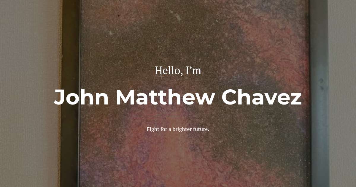 John Matthew Chavez