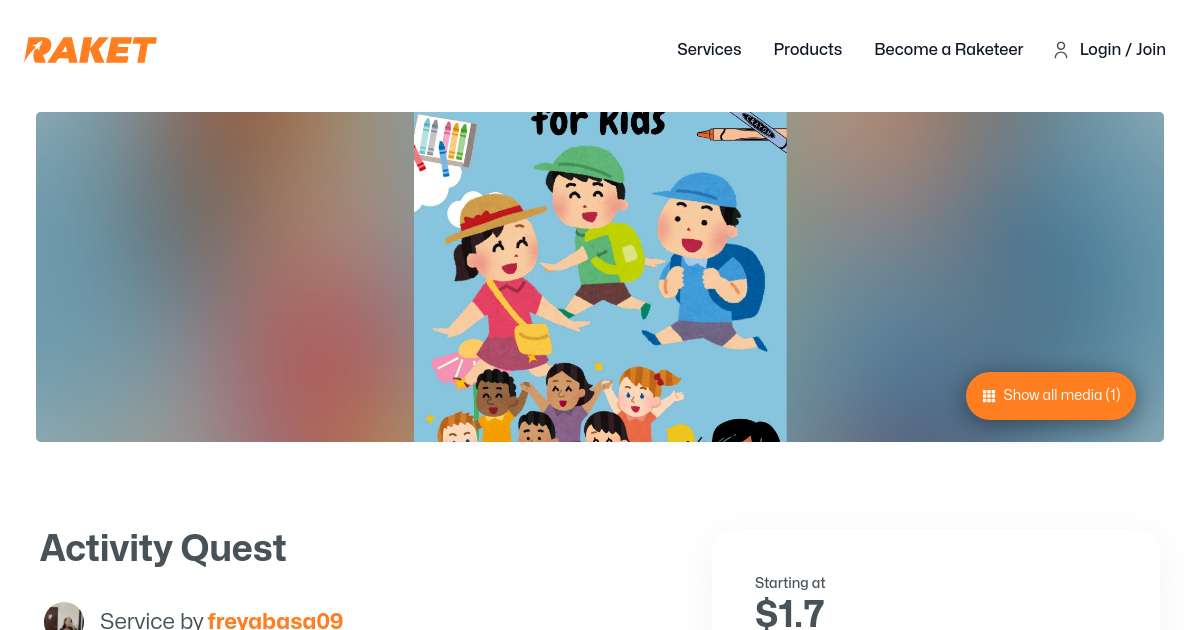 Activity Quest by freyabasa09 - Raket.PH