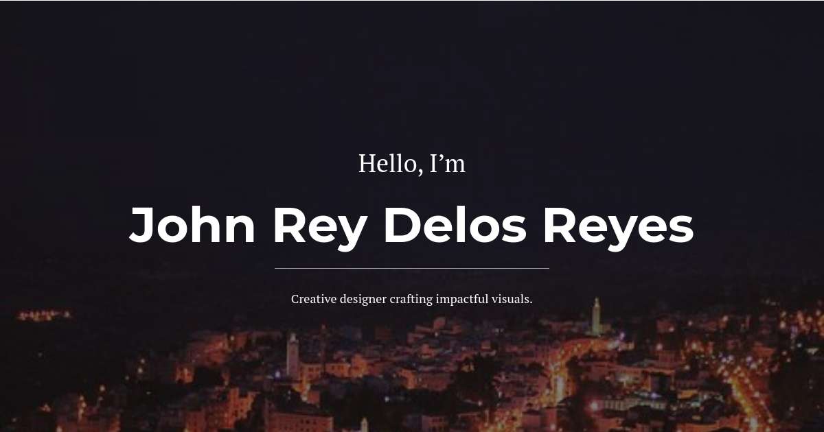 John Rey Delos Reyes