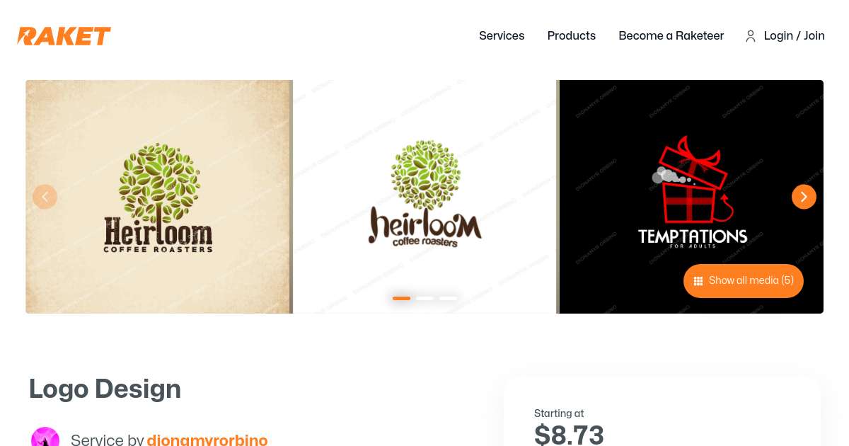 Logo Design by dionamyrorbino - Raket.PH