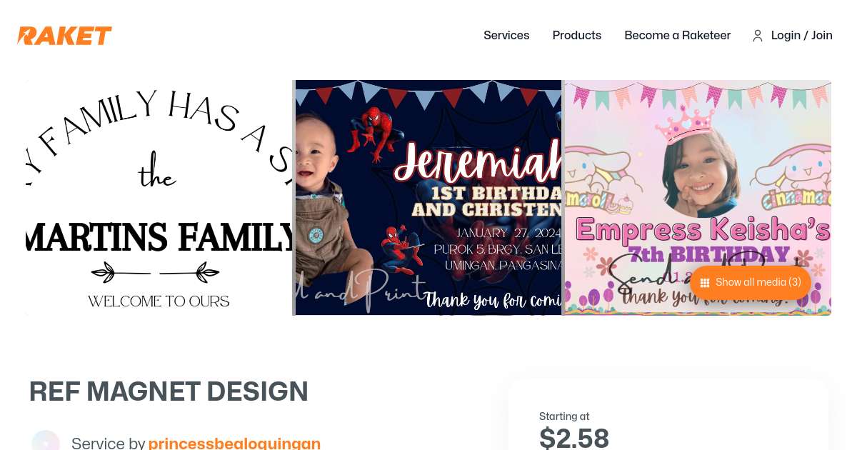 REF MAGNET DESIGN by princessbealoquingan - Raket.PH