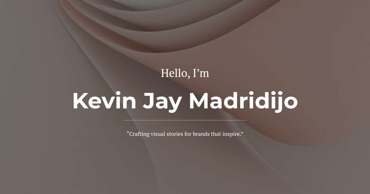 Kevin Jay Madridijo