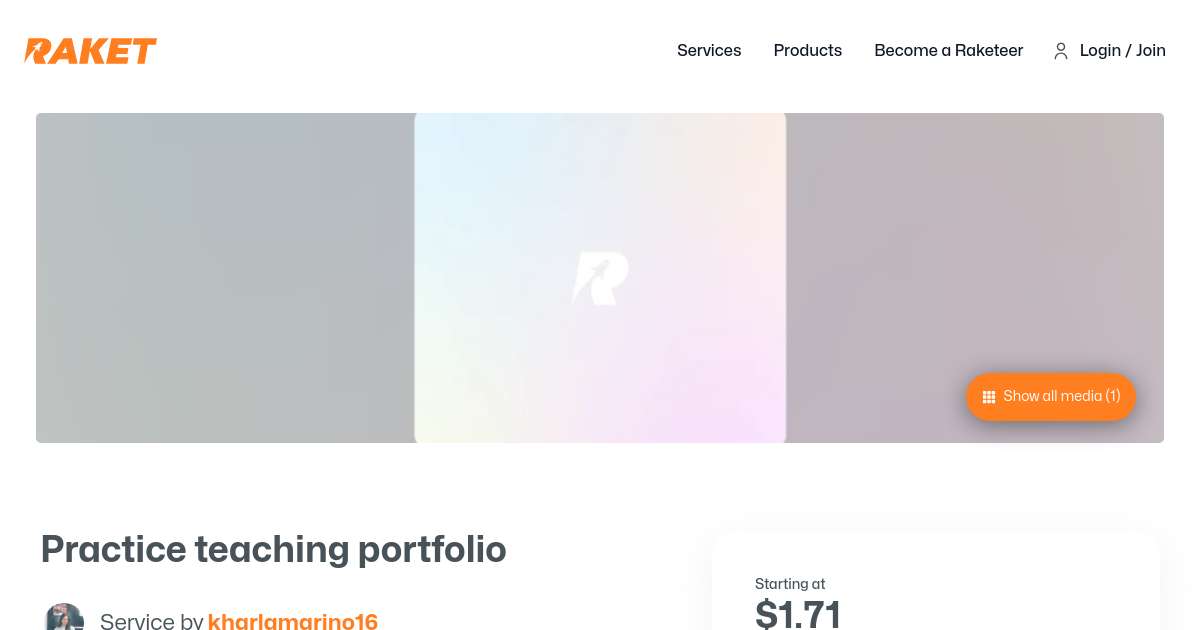 Practice teaching portfolio by kaliboakla - Raket.PH