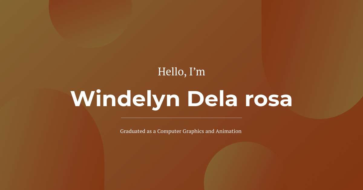 Windelyn Dela rosa