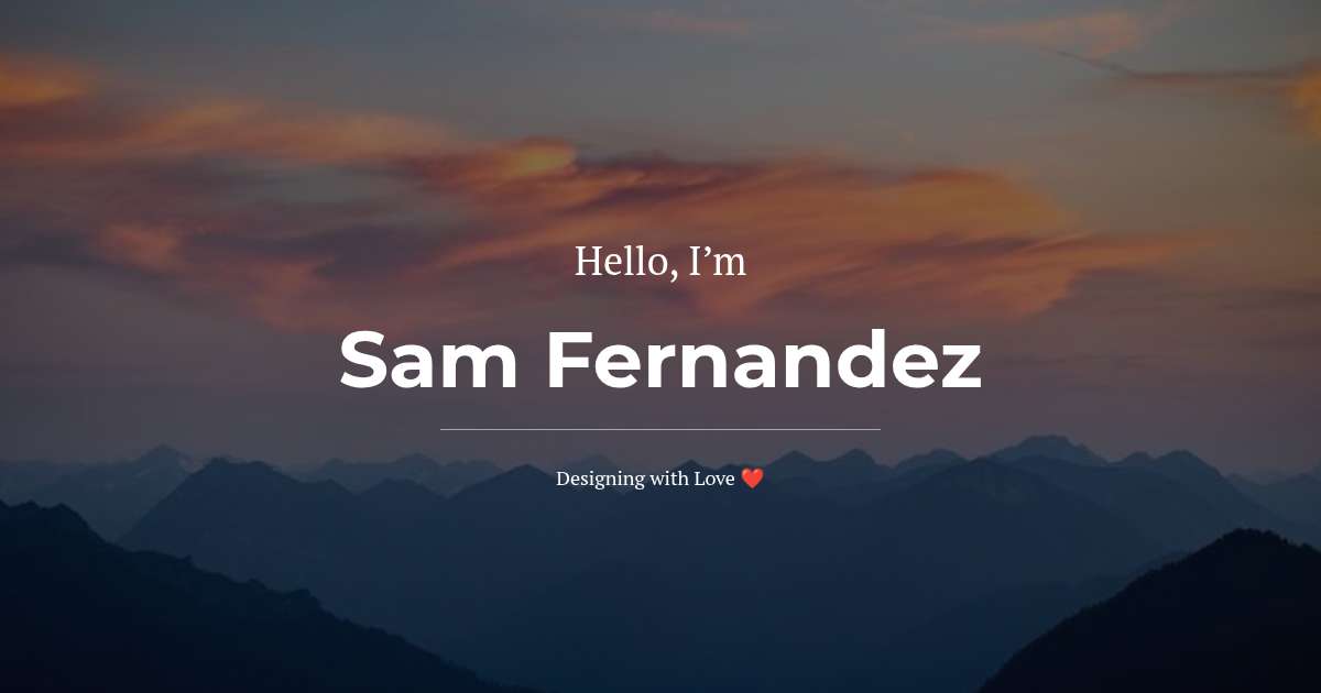 Sam Fernandez