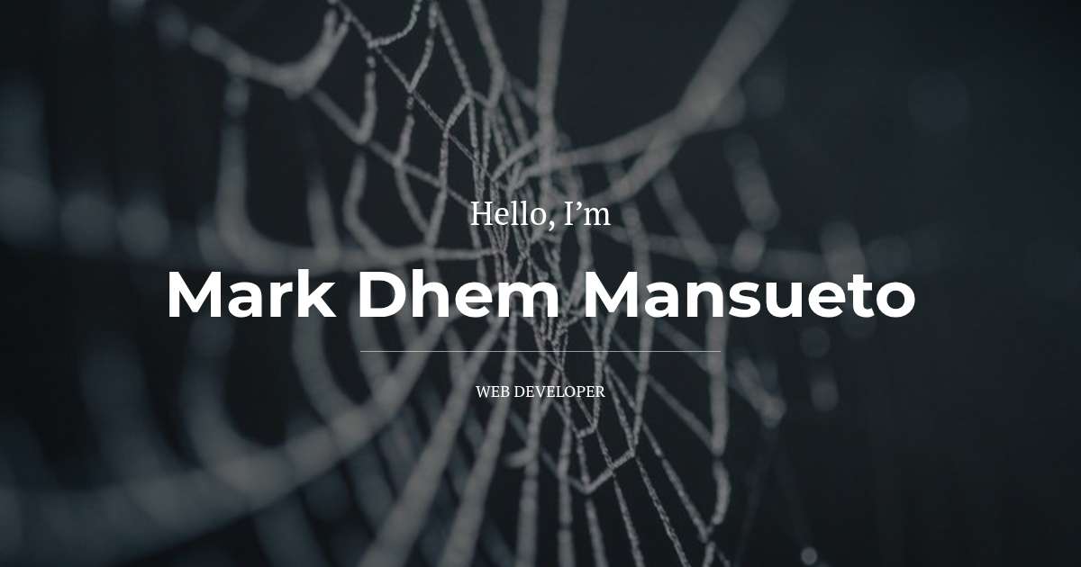 Mark Dhem Mansueto
