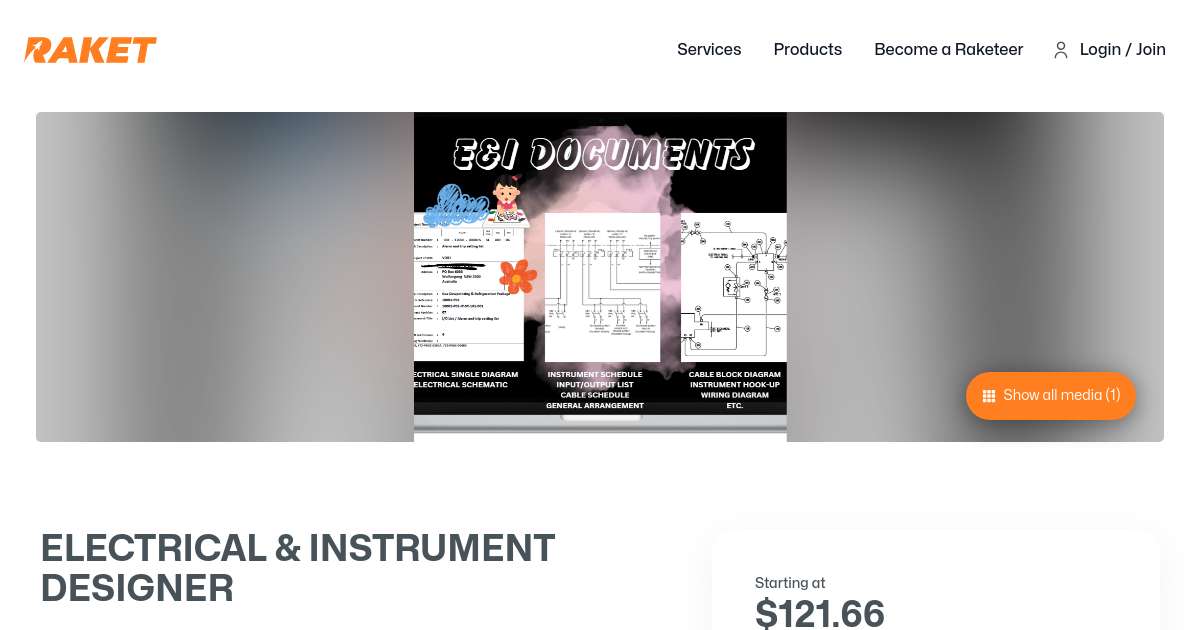 ELECTRICAL & INSTRUMENT DESIGNER by contrerasprint - Raket.PH