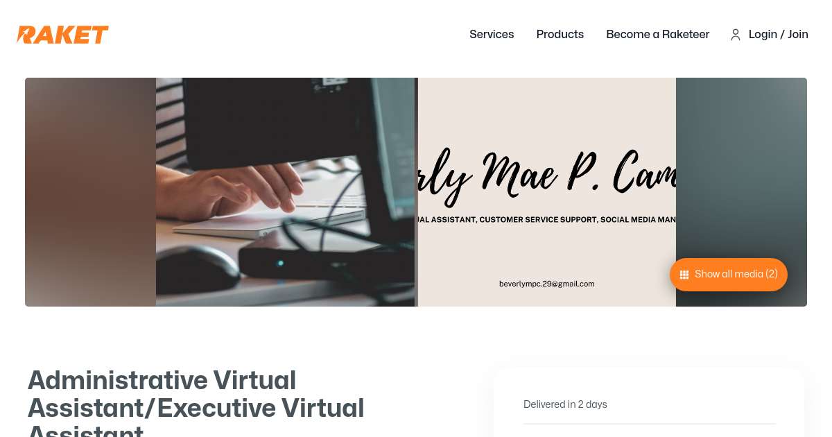 Administrative Virtual Assistant/Executive Virtual Assistant by beverlympc.29 - Raket.PH