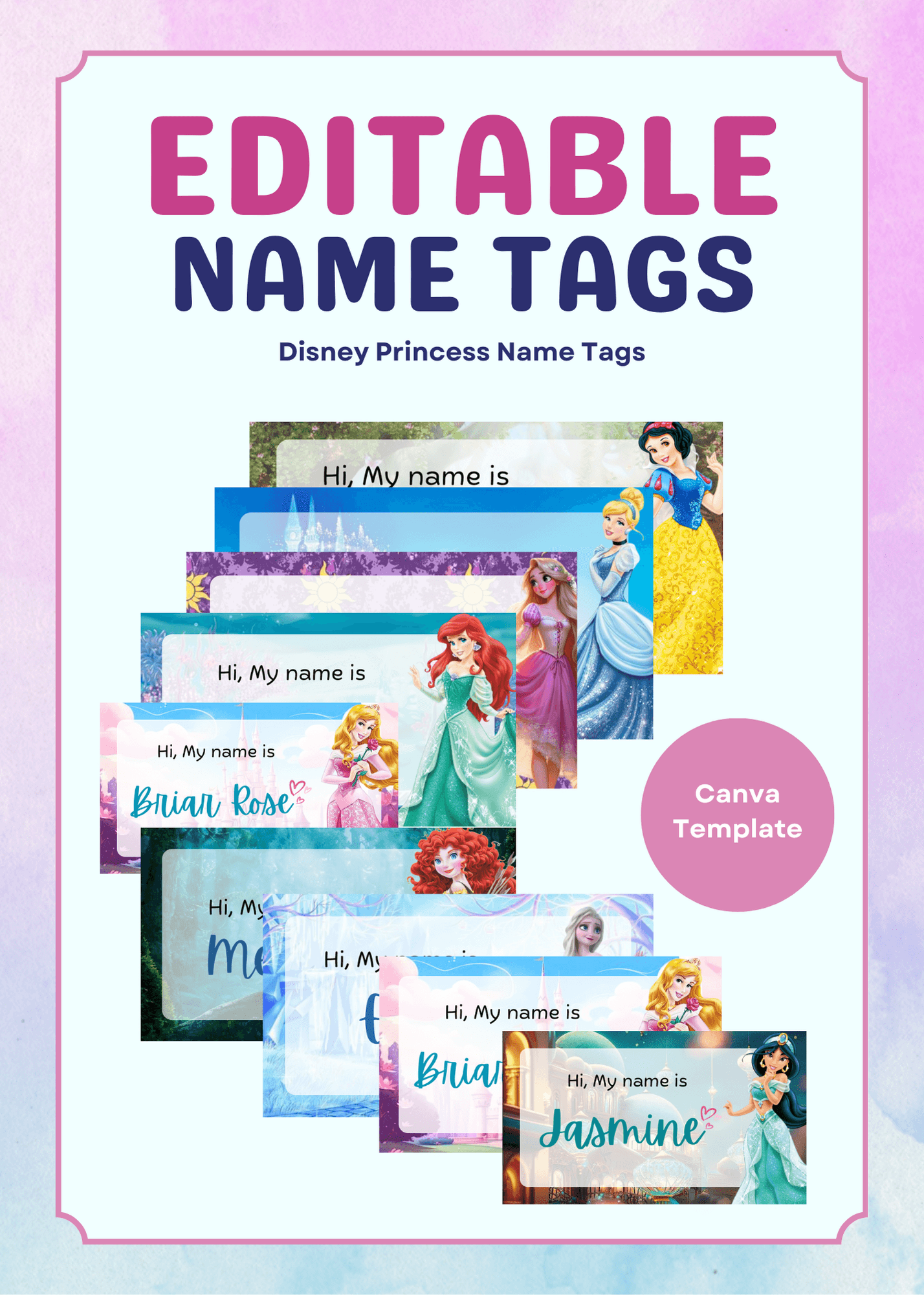 Disney Princesses Names And Images And Names - Infoupdate.org