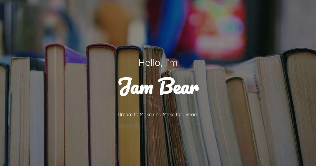 Jam Bear