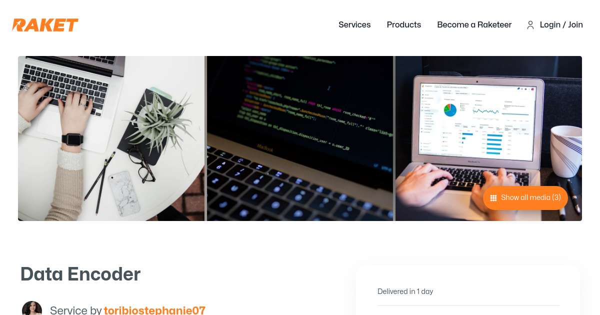 Data Encoder by toribiostephanie07 - Raket.PH