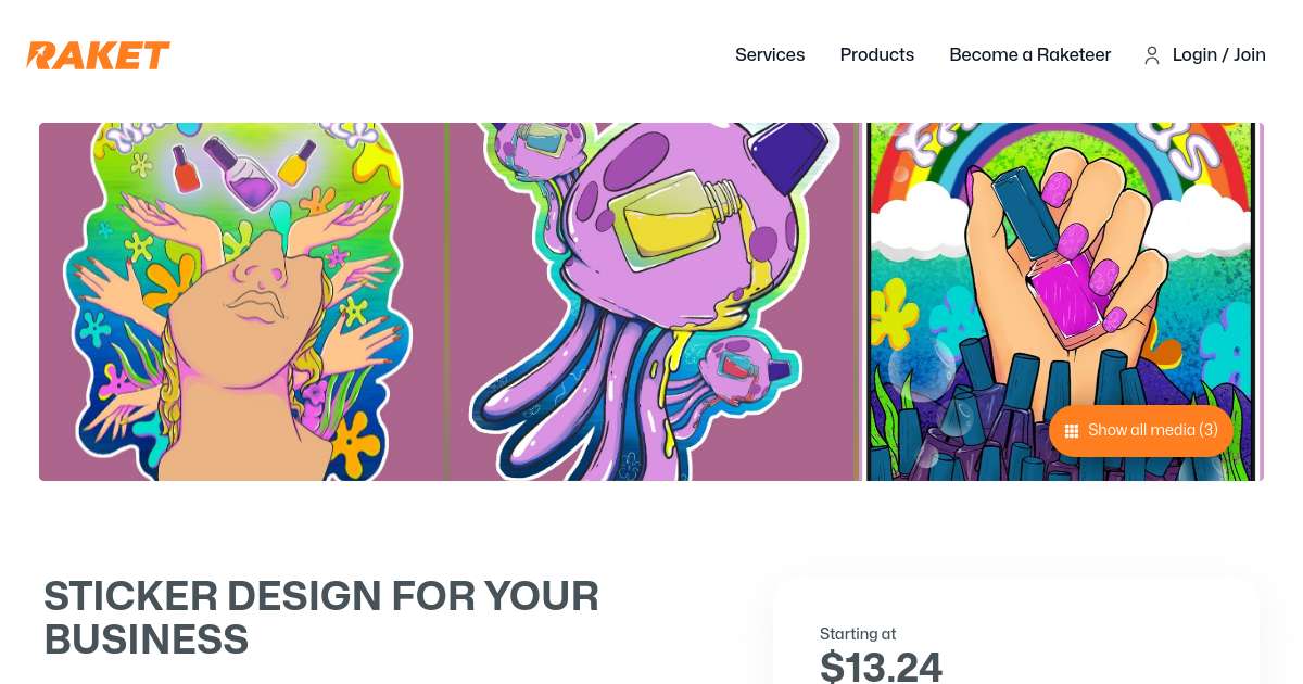 STICKER DESIGN FOR YOUR BUSINESS by russxarts - Raket.PH