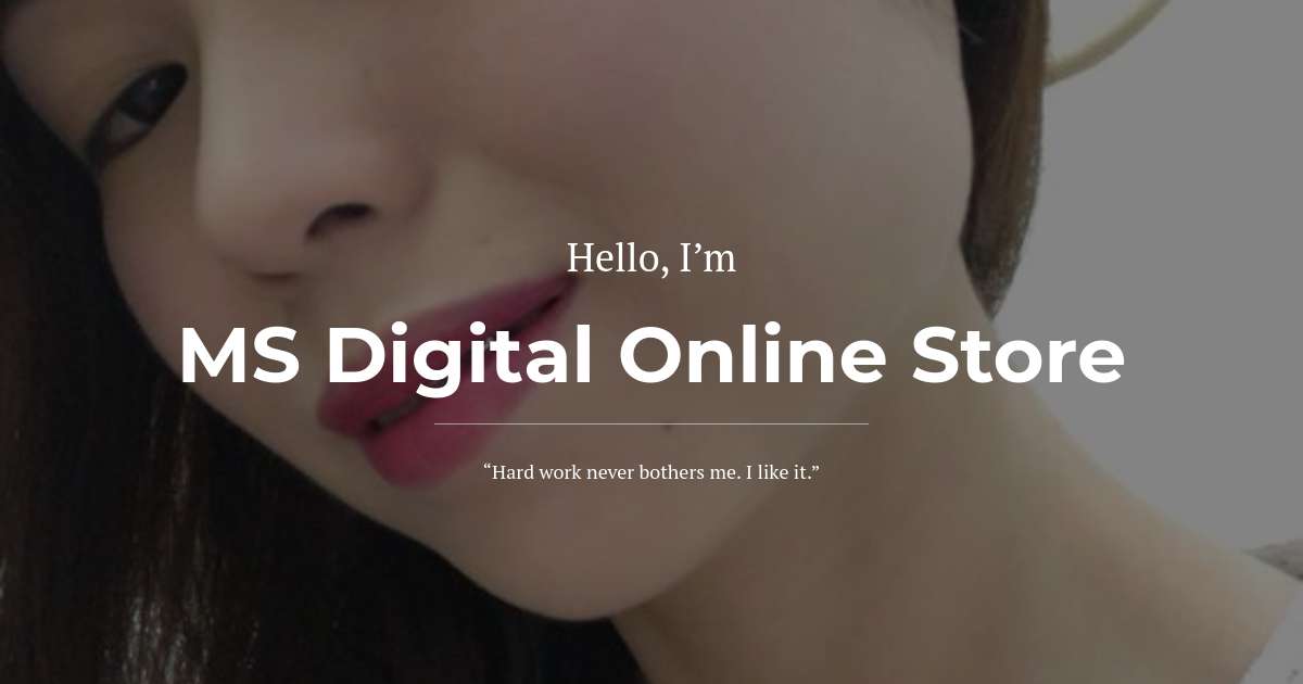 MS Digital Online Store