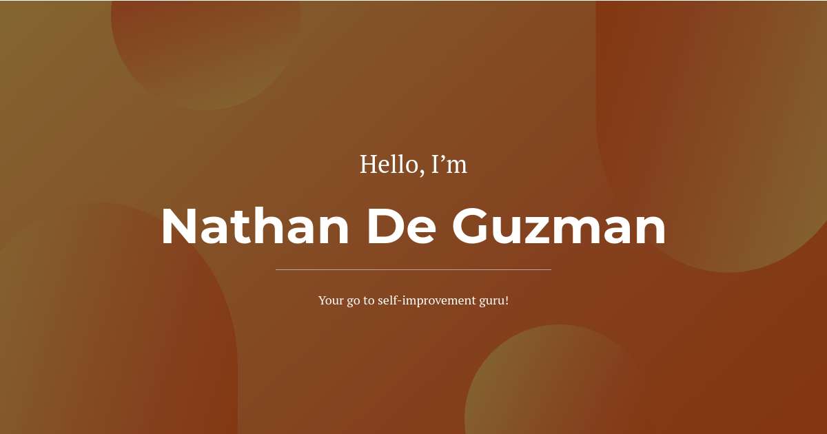 Nathan ( JEZU) De Guzman