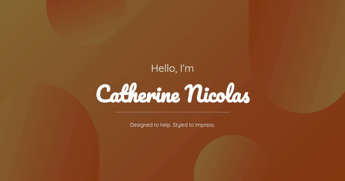 Catherine Nicolas