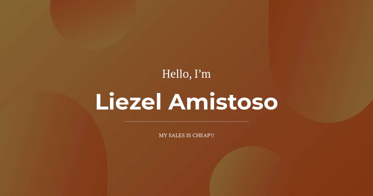 Liezel Amistoso