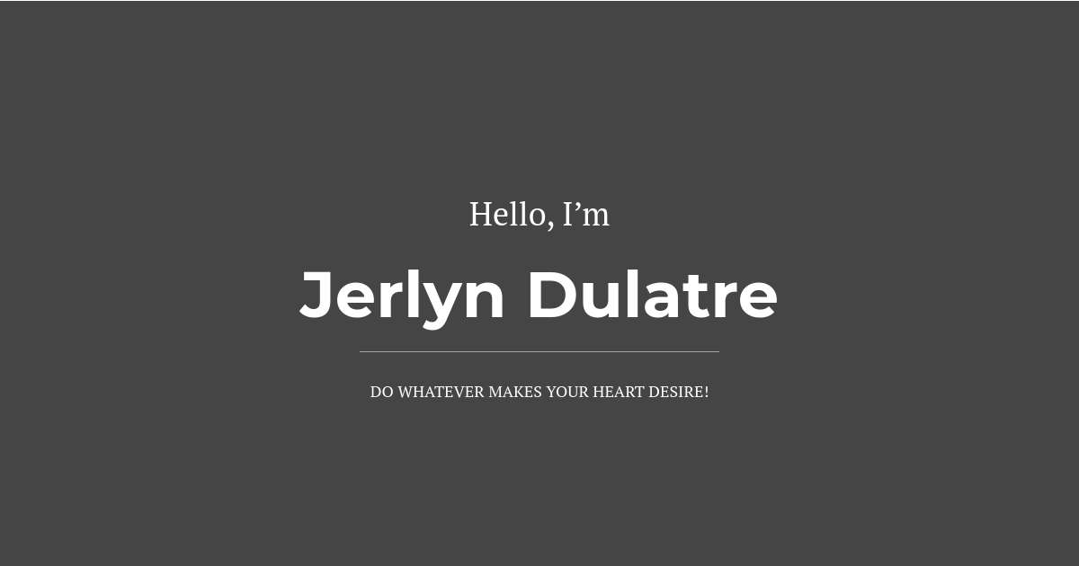 Jerlyn Dulatre