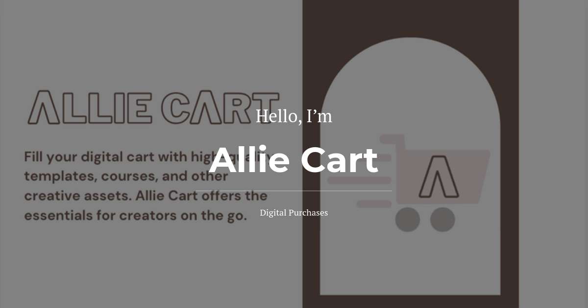 Allie Cart