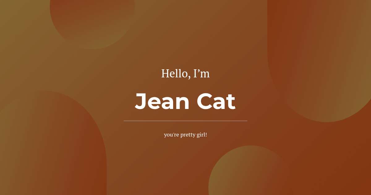 Jean Cat
