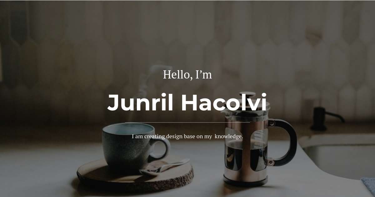 Junril Hacolvi