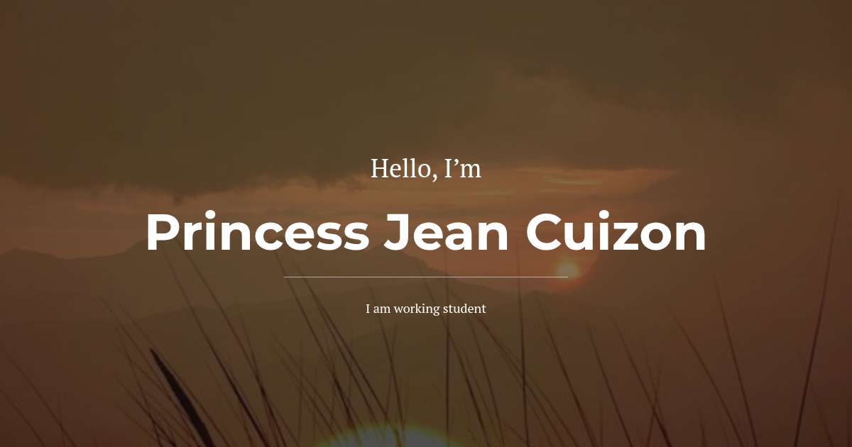 Princess Jean Cuizon