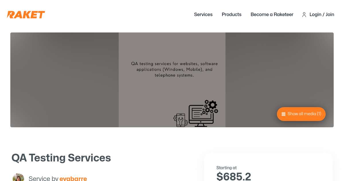 Qa Testing Services By Eyabarre Raket Ph