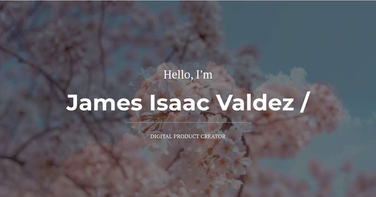 James Isaac Valdez