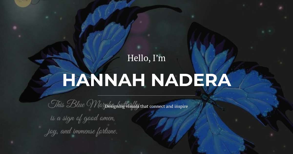 HANNAH NADERA